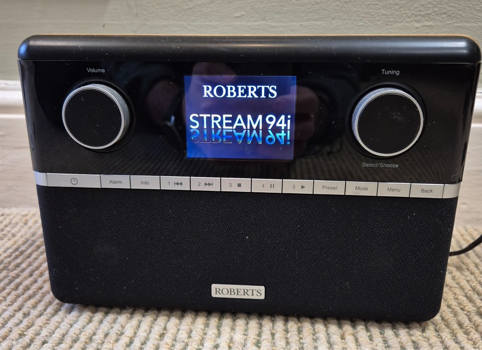 Roberts Stream 94i Smart Internet DAB/FM Radio WiFi Bluetooth USB AUX ...