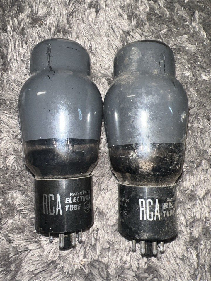 4081 Lot Of 2 RCA 6L6G VACUUM TUBES | eBay