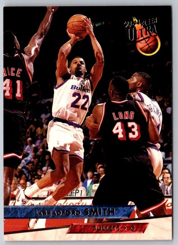1993 Ultra LaBradford Smith #197 Washington Bullets Basketball Card | eBay