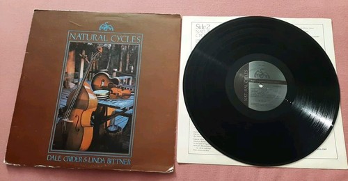 Dale Crider & Linda Bittner LP Natural Cycles 1978 Anhinga ex w inner ...