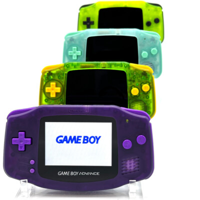 Nintendo Game Boy Advance GBA Backlit IPS Mod Console System *PICK YOUR ...