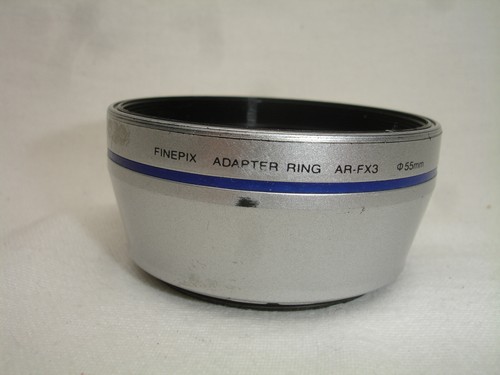 FUJIFILM AR-FX3 FINEPIX 55MM ADAPTER RING FOR S3000 S3100 S3500 CAMERA ...