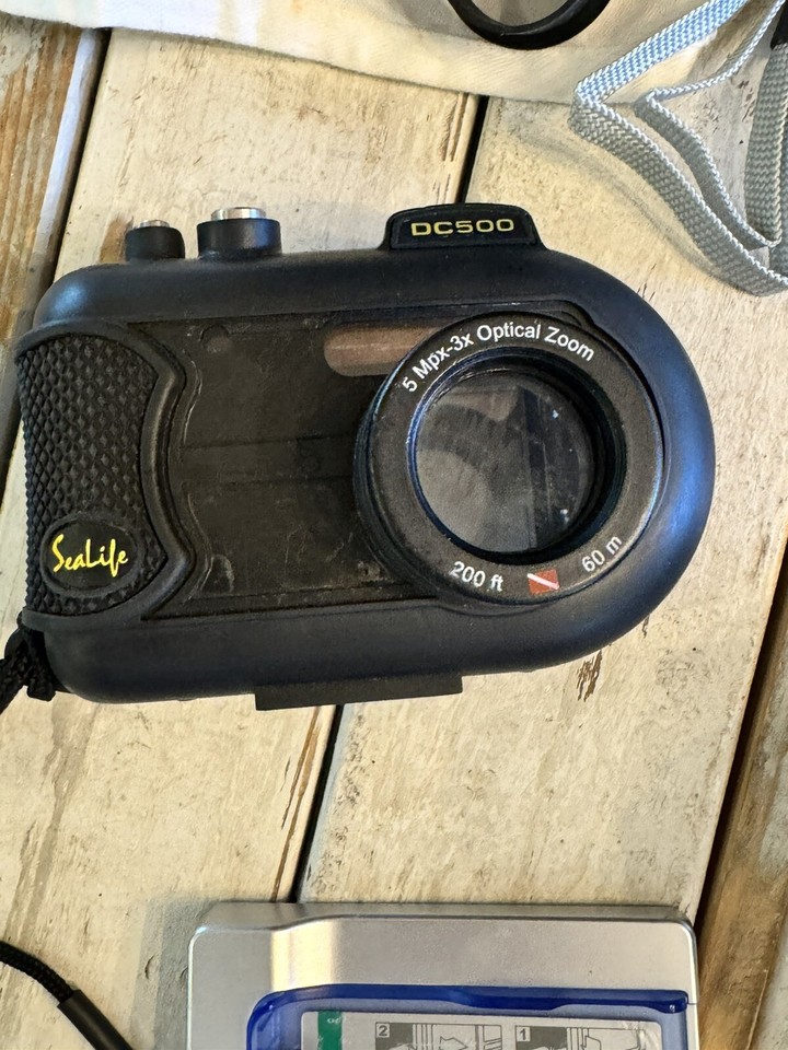 SeaLife ReefMaster DC500 Underwater Camera/Case Digital Flash Cradle ...