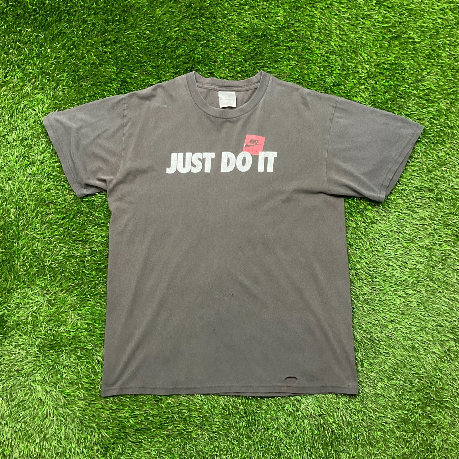 Vintage Nike Just Do It Logo Tee Shirt Size Large Tee… - Gem
