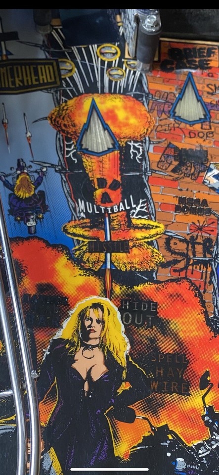 Barb Wire Pinball Machine by Gottlieb Pamela Anderson | eBay