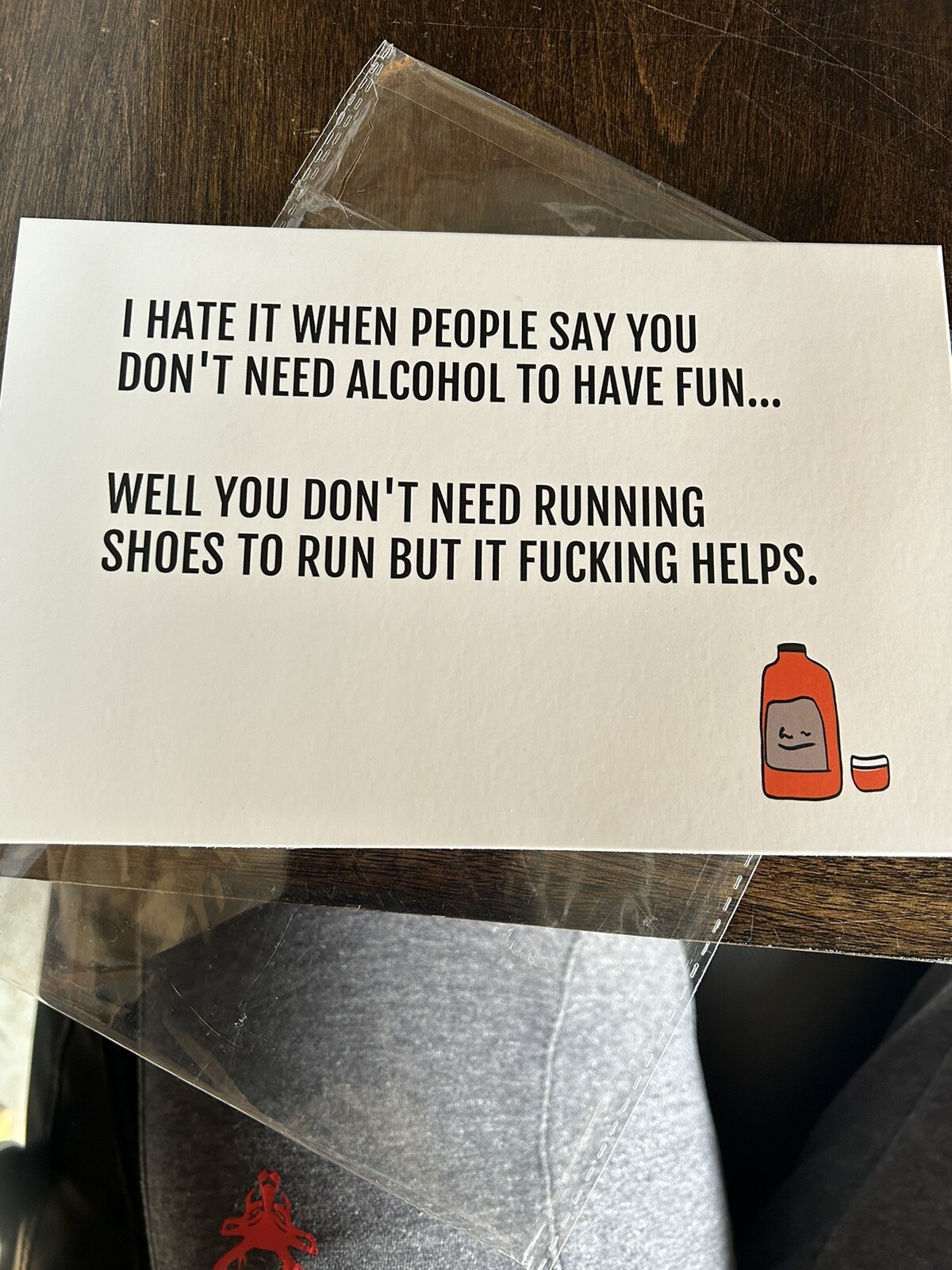 You Don't Need Alcohol To Have Fun Card - Funny Birthday Card | eBay