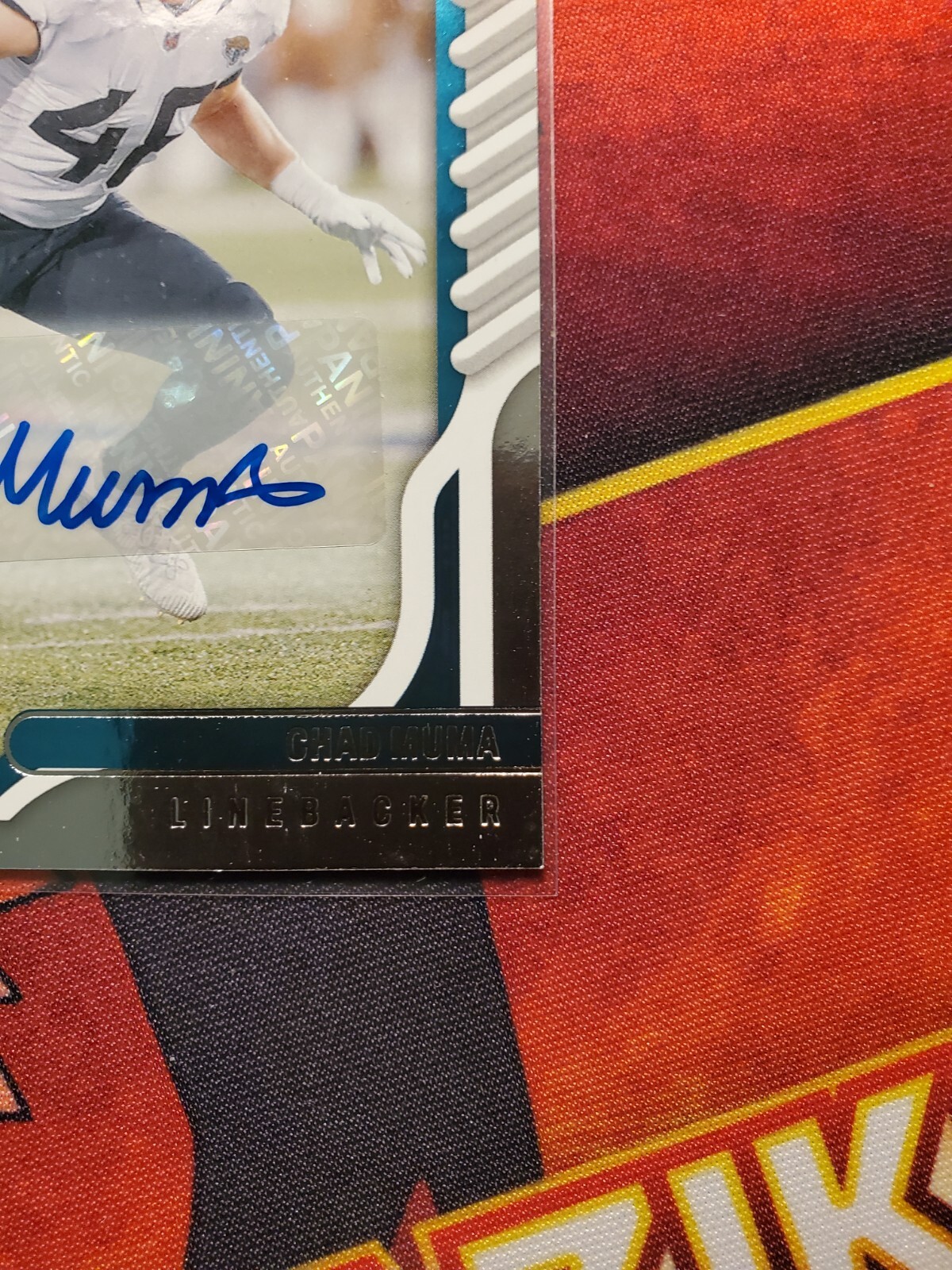 2022 Panini Absolute Football Chad Muma Rookie Auto #151 - Jacksonville ...