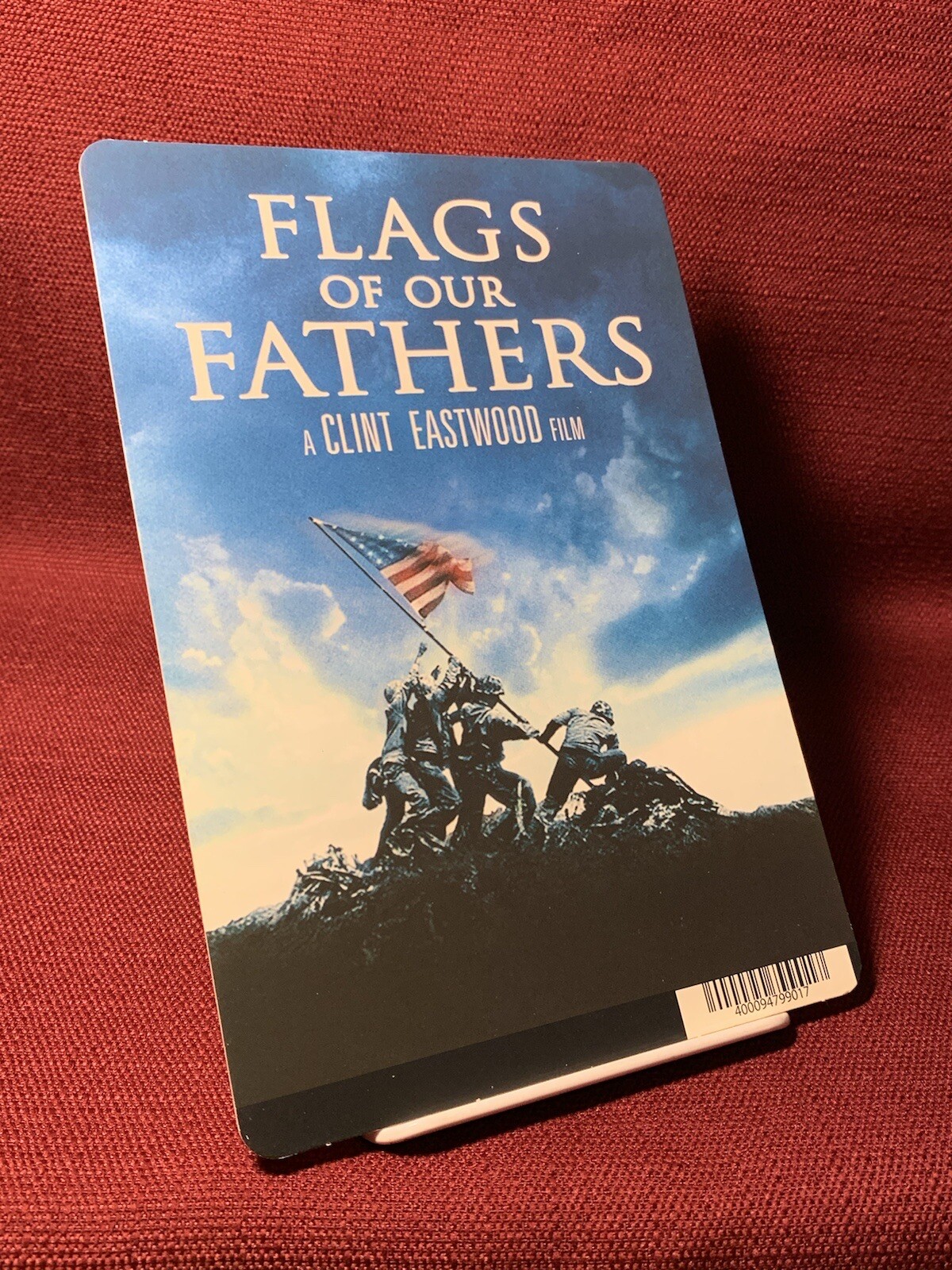 BLOCKBUSTER Movie Backer Card Mini Poster Art 5.5" x 8" FLAGS OF OUR ...