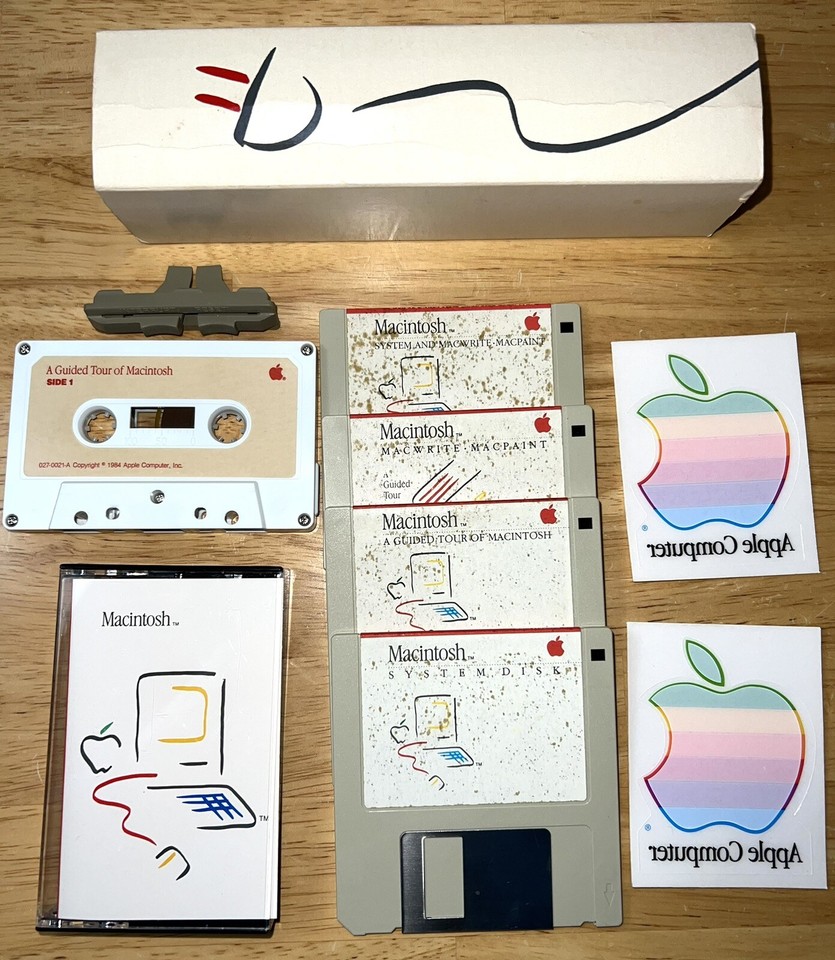 EARLY 1984 APPLE MACINTOSH M0001 1st MAC 128K 40th Anniversary! PICASSO ...