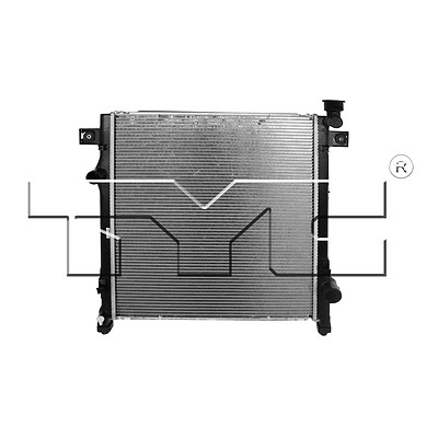 TYC 13071 Radiator Assy for Jeep Liberty 3.7L V6 2008-2012 Models | eBay