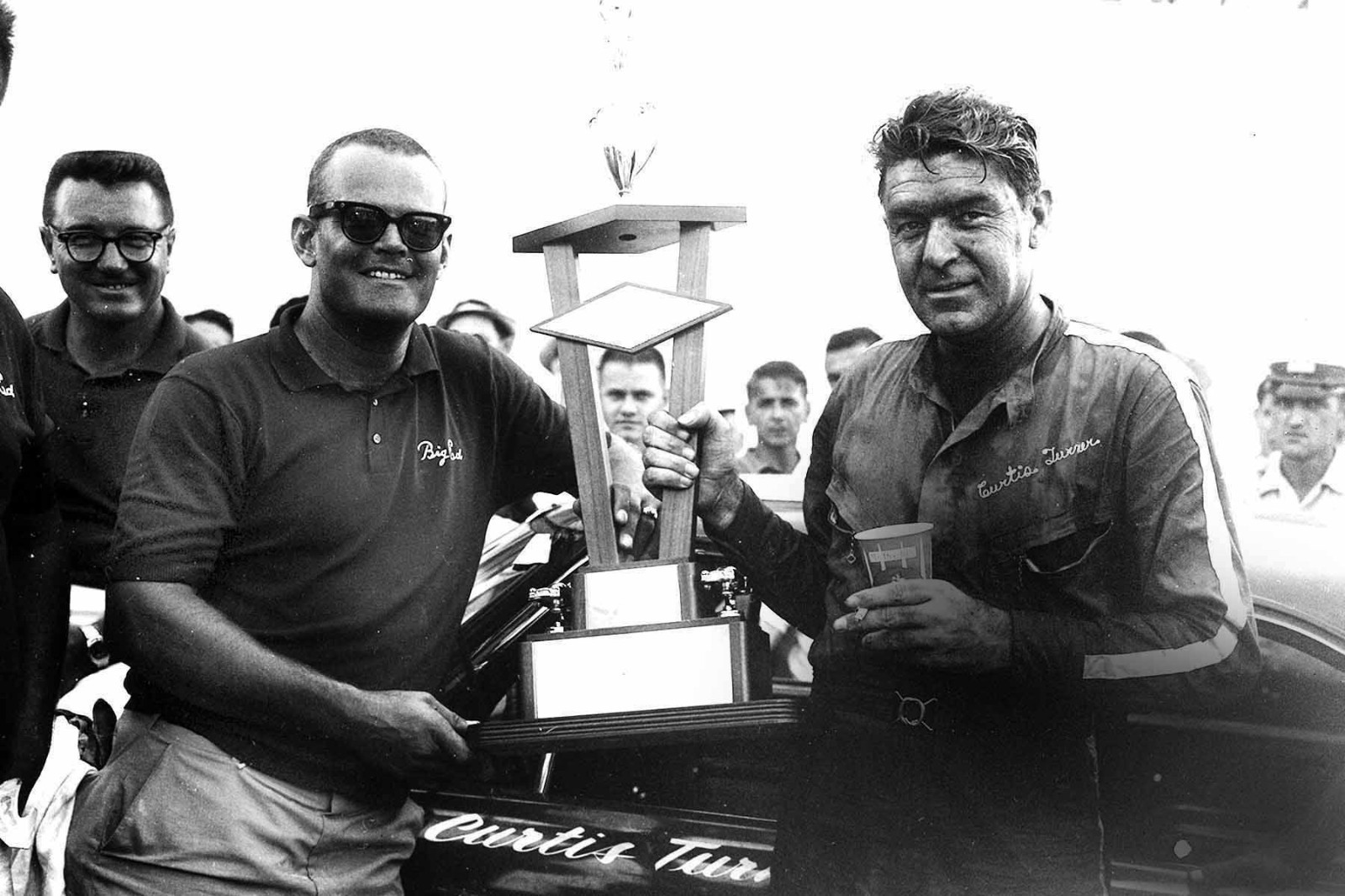 BEAUTIFUL NASCAR SUPERSTAR CURTIS TURNER 8X10 PHOTO W/ BORDERS | eBay