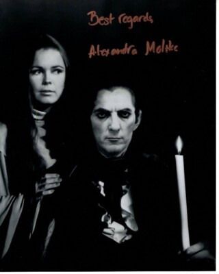ALEXANDRA MOLTKE ISLES signed 8x10 DARK SHADOWS VICTORIA WINTERS photo ...