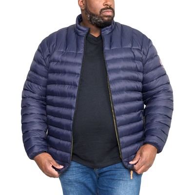 Duke D555 Mens Limehouse Big Tall Warm Winter Puffer Jacket Coat - Navy ...