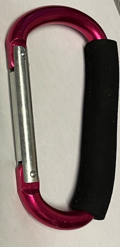 Jumbo Aluminum Non-Locking Carabiner, PINK, New | eBay