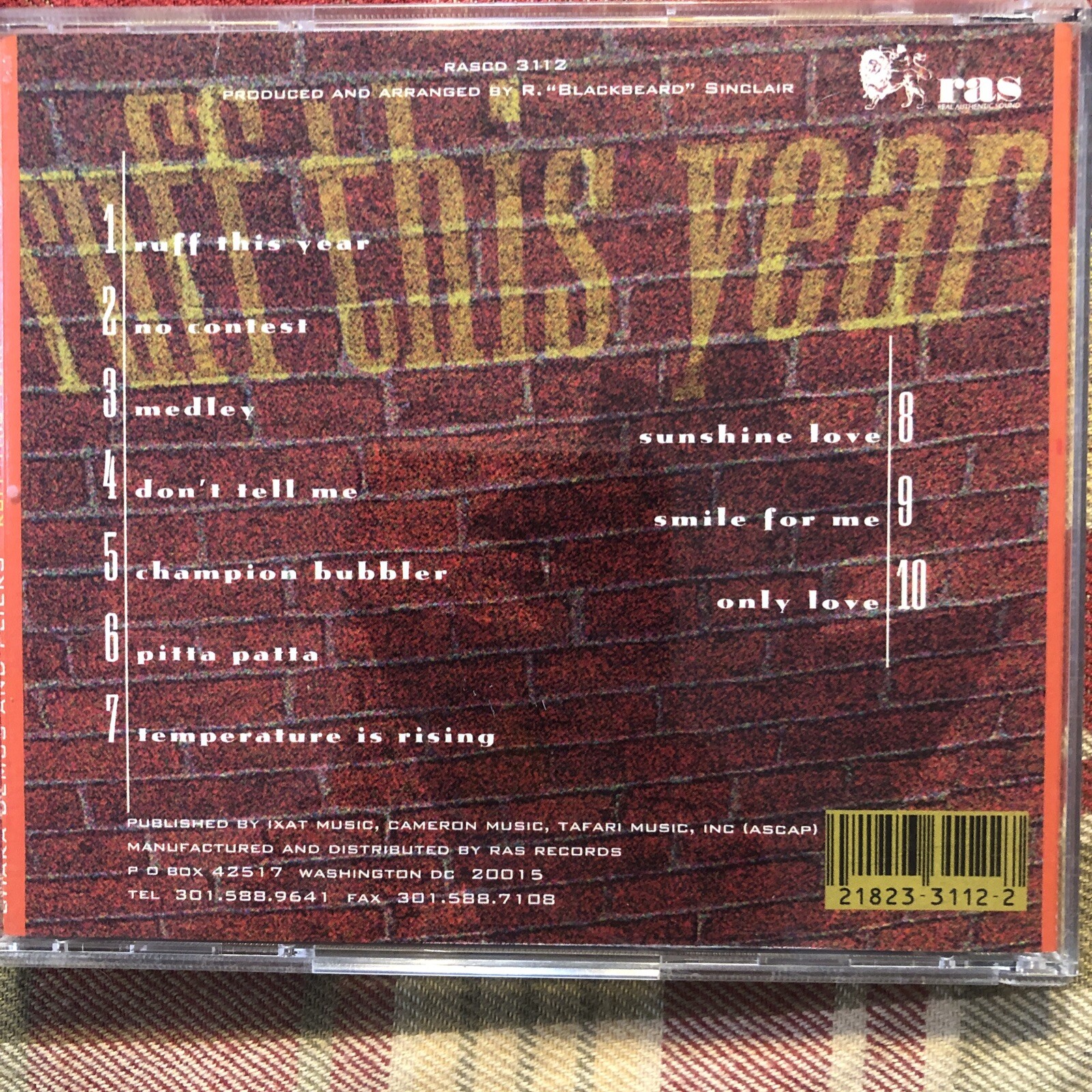 Ruff This Year by Chaka Demus & Pliers (CD, Apr-1993, REAL AUTHENTIC ...