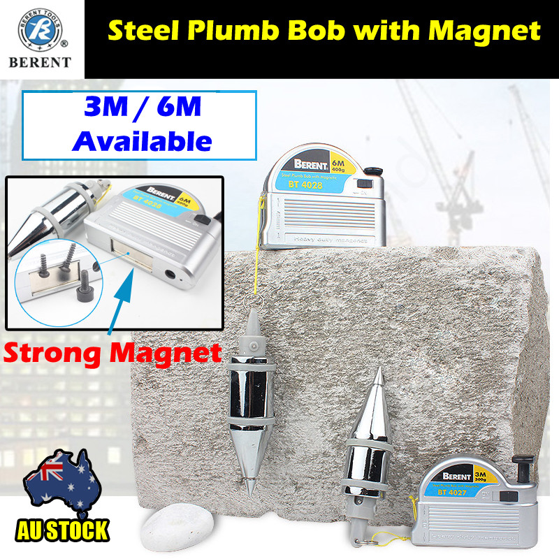 300g | 400g Steel Magnetic Plumb Bob Fire Pin Setter Handiness Apeak ...