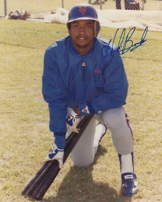 Hubie Brooks Autographed Signed 8x10 Photo - MLB NY Mets Expos Royals ...