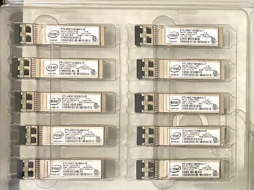 Lightly Used INTEL E10GSFPSR FTLX8571D3BCV-IT SFP+SR 10G/1G 0Y3KJN for ...