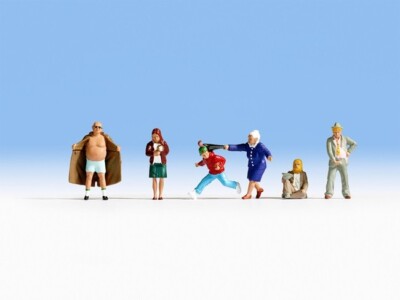 HO Scale People - 15565 - City Scenes | eBay