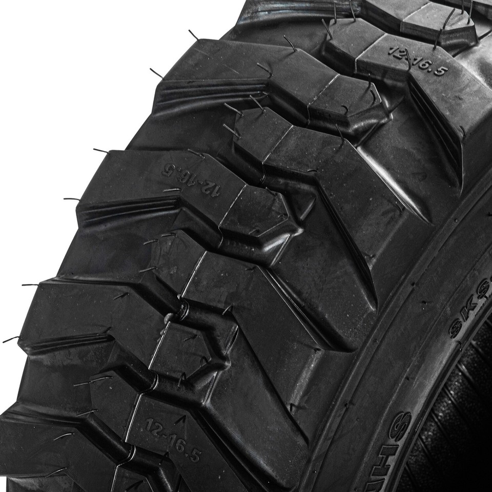 12x16.5 Heavy Duty 12-16.5 12 Ply Skid Steer Tire 12 16.5 Industrial ...