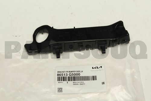86513G5000 Genuine Hyundai / KIA BRACKET-FR BUMPER SIDE,LH | eBay