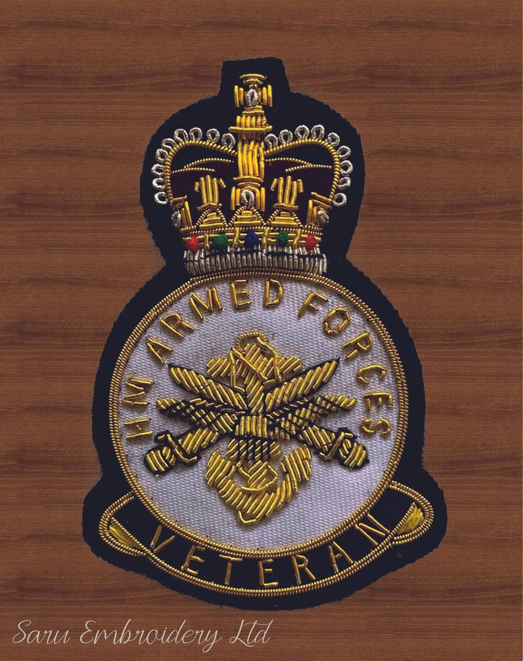 MOD Blazer Bullion Badge | eBay UK