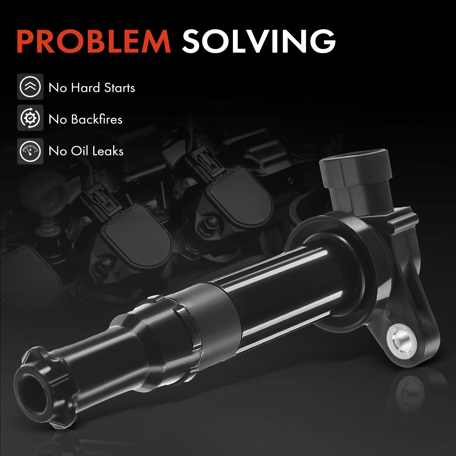 Ignition Coil for Hyundai Santa Fe 2007-2009 Kia Optima 2006 V6 2.7L ...