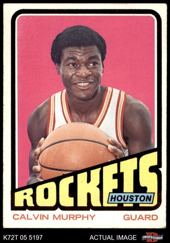 1972 Topps #31 Calvin Murphy Rockets HOF Niagara University 4 - VG/EX ...