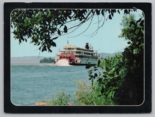 Transportation~SS Delta Queen~Steamboat~Mississippi River~Continental ...