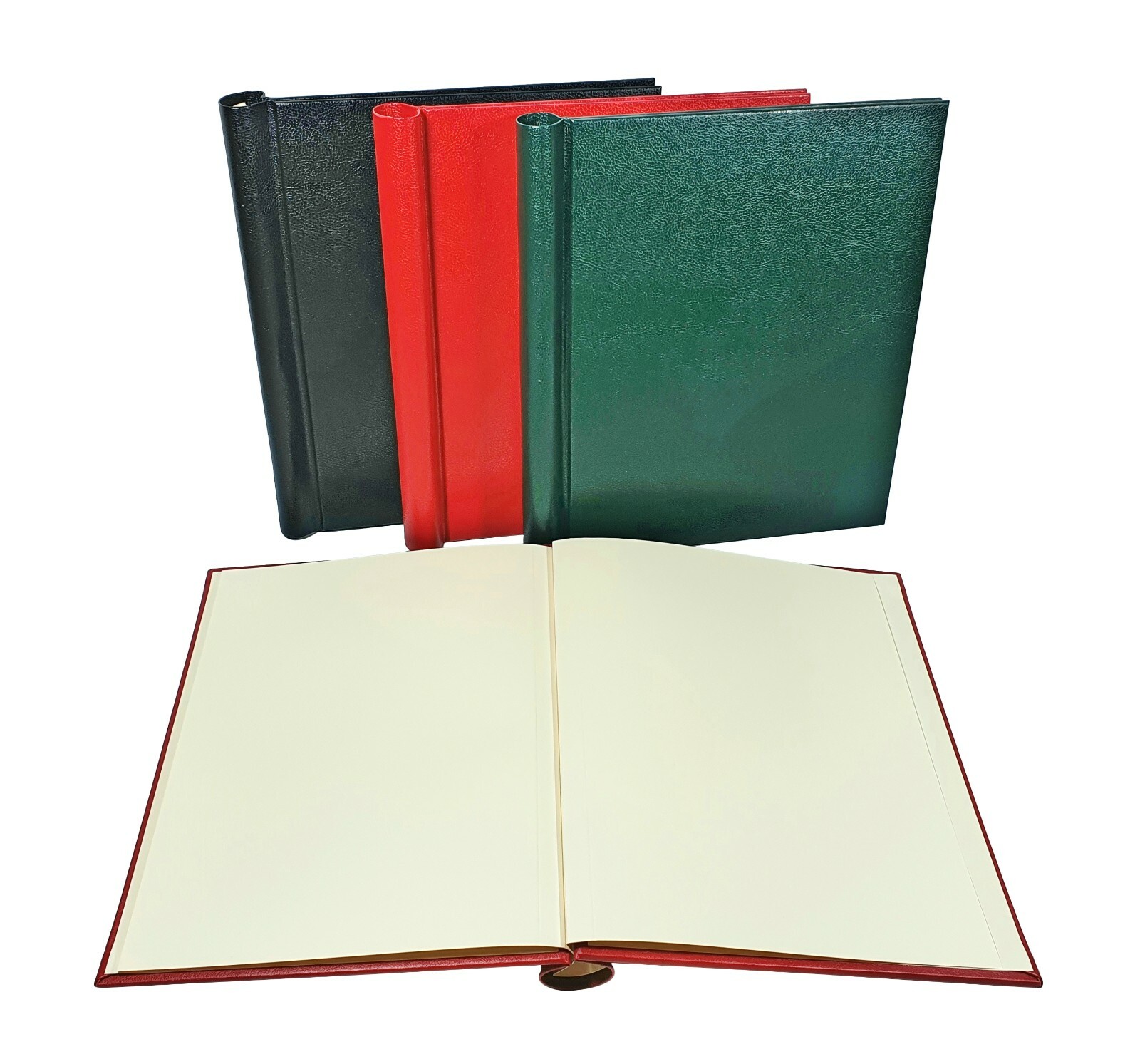 A Quality Springback Stamp Binder with a cream flyleaf - Choice of ...