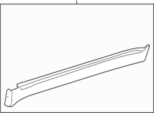 75850-60040-B0 Toyota Moulding assy, body rocker panel, rh 7585060040B0 ...