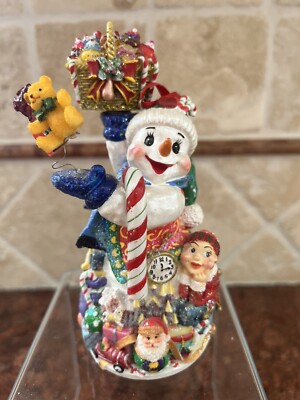 Christopher Radko "Frosty Gifts Galore " Christmas Ornament 2001 | eBay