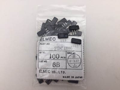 (5 pcs) FDC1805 - ELMEC, 1.8ns, High-Speed Fixed Delay Line, 3-pin SIP ...