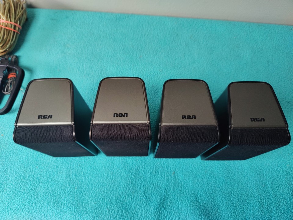 RCA Home Theater System RT2380BK Digital Receiver Center 5 Speakers 1 ...
