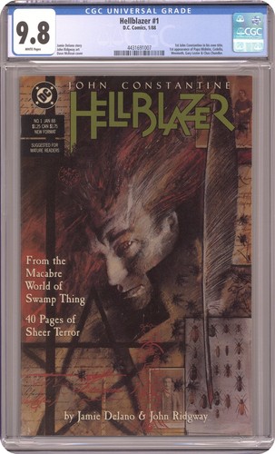 Hellblazer #1 Cgc 9.8 1988 4431691007 | eBay
