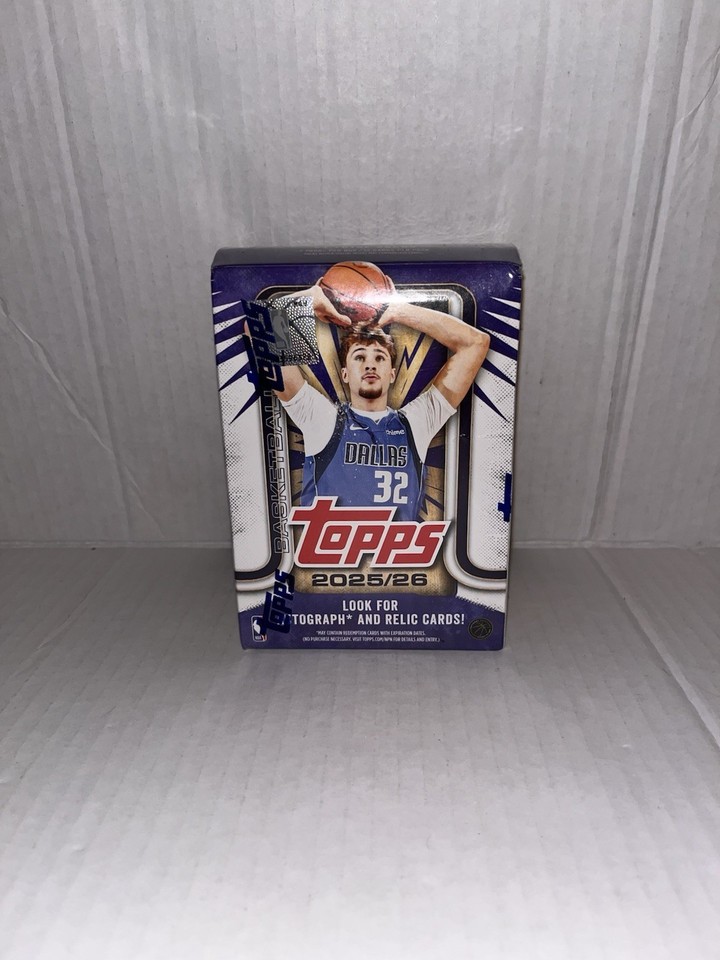 Topps 2025-26 Basketball Sealed Box 7 Packs 12 Cards Per Pack Auto ...