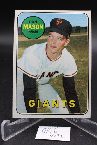 1969 Topps Don Mason San Francisco Giants #584 NM | eBay