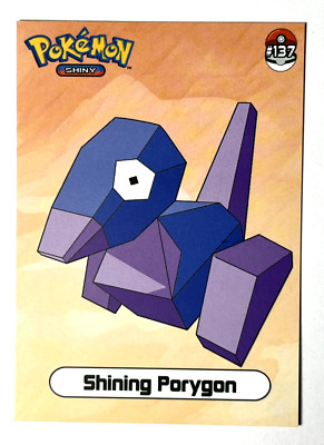 2024 SHINY POKEMON Card #137 PORYGON Kanto Peru Edition | eBay