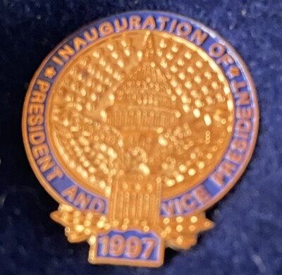 Inauguration Of President And Vice President Bill Clinton Al Gore Pin ...