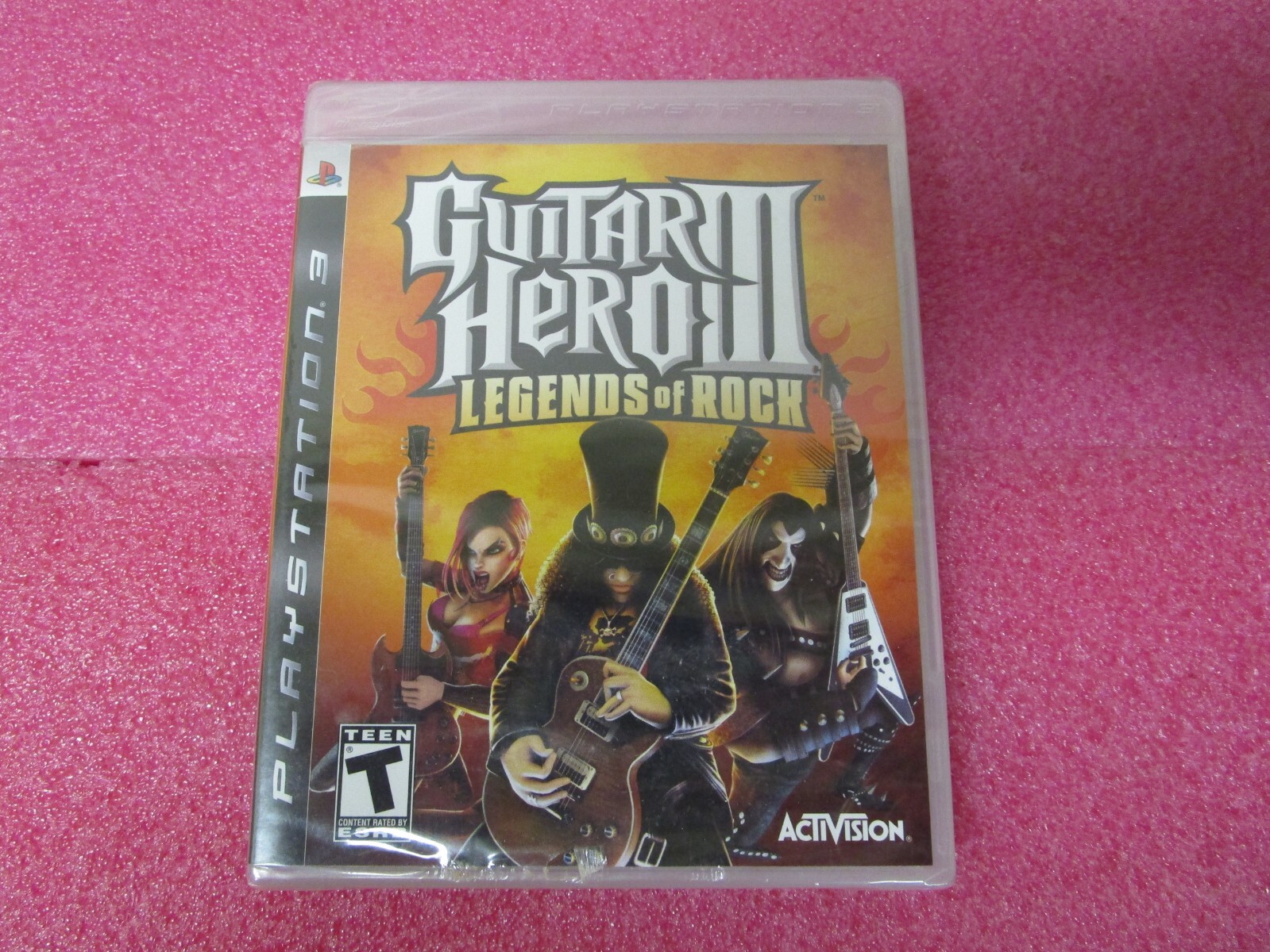 Guitar Hero III: Legends of Rock (Sony PlayStation 3 PS3, 2007) NEW ...
