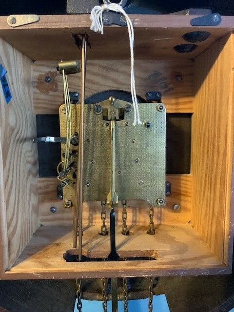 Vintage Mid Century German Barrel Clock w/chimes | eBay