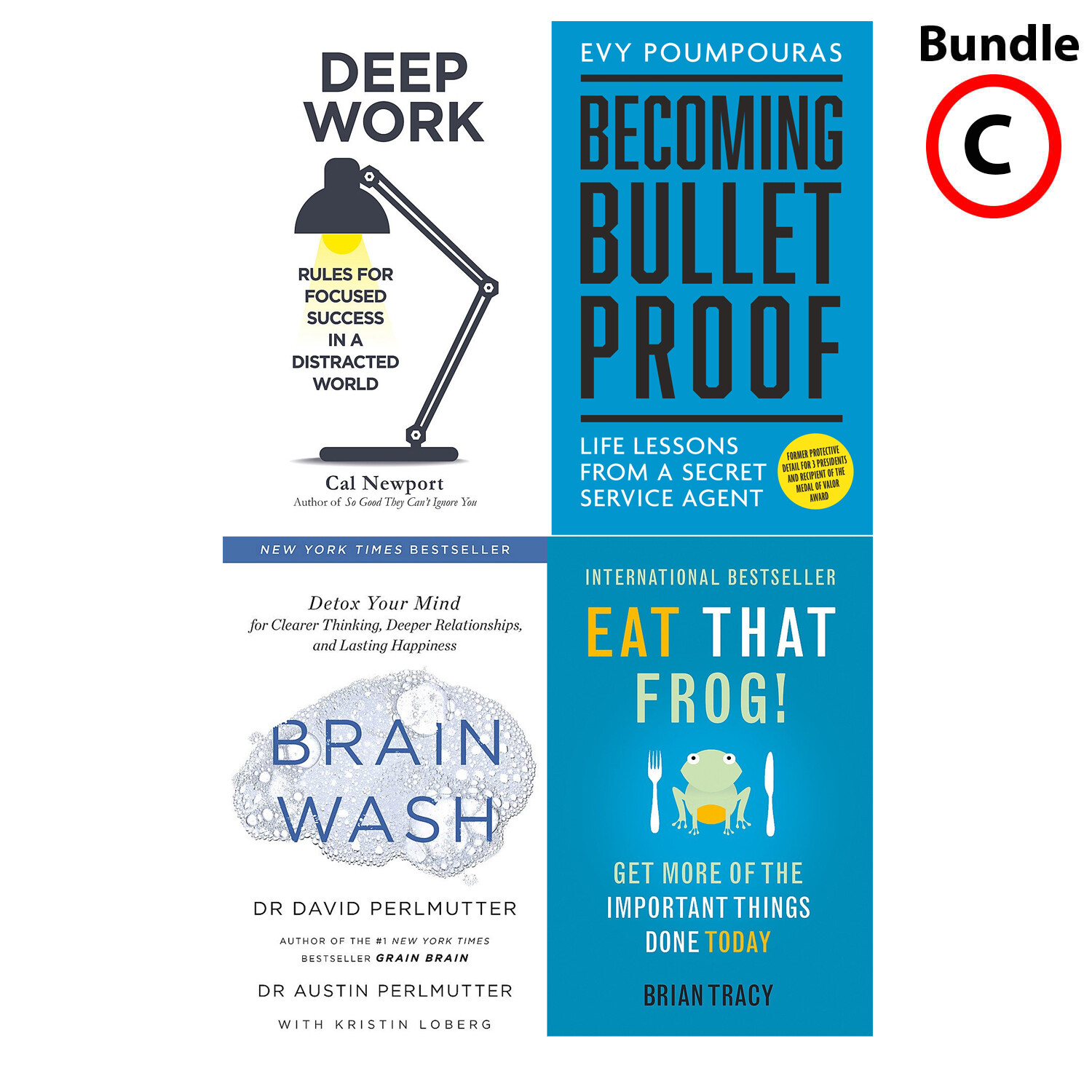 Becoming Bulletproof book Set Rewire Your Mindset, Deep Work, Money ...