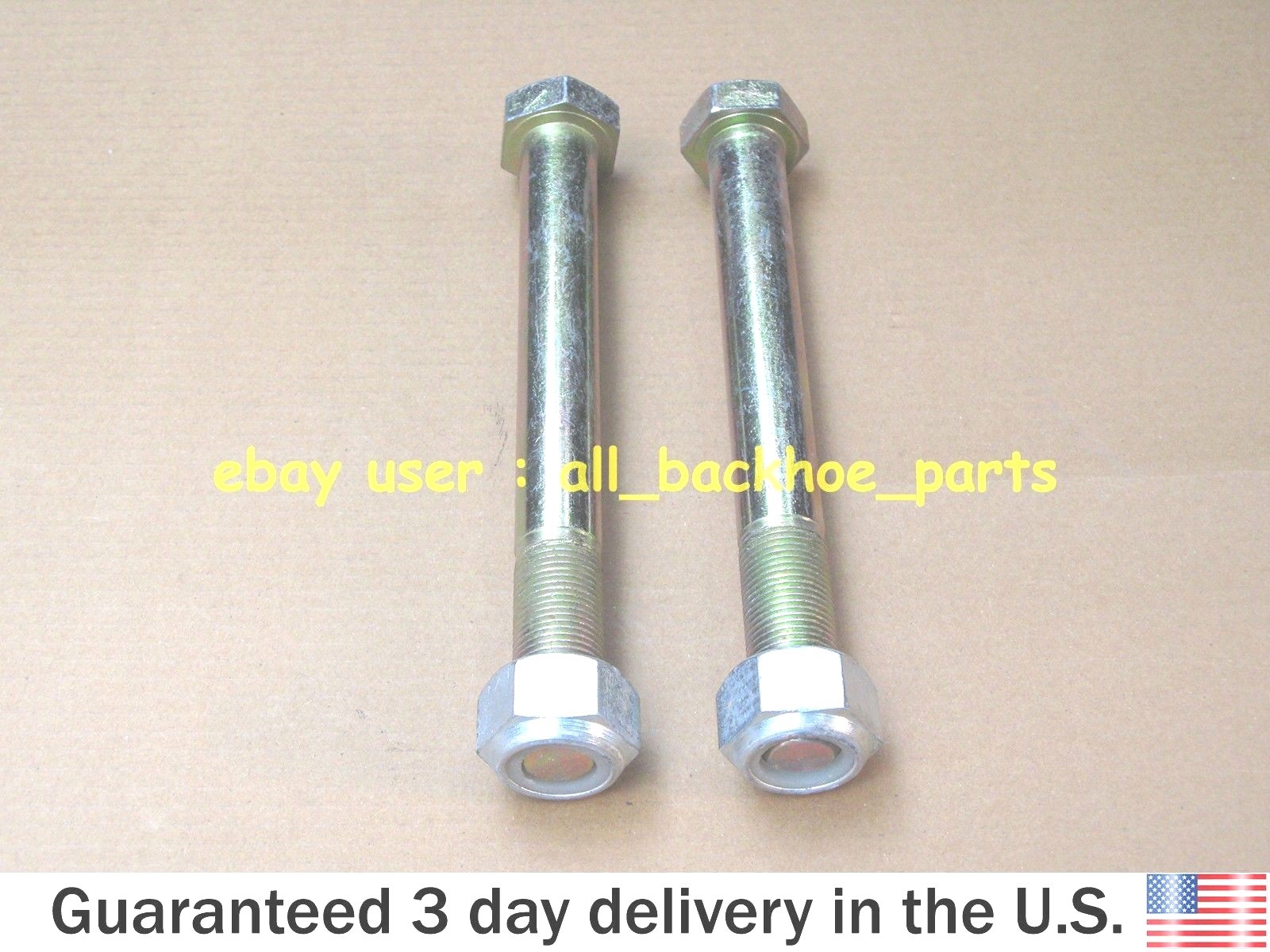 JCB BACKHOE - BOLT & NUT AXLE MOUNTING 9", 2 PCS. (PART NO. 826/01712 ...