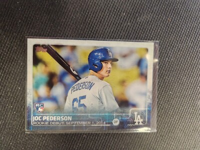 2015 Topps Baseball Joc Pederson RC #US376 | eBay