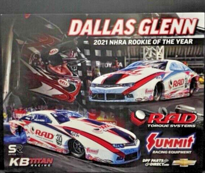 VRHTF NHRA COOL SUPER STAR DALLAS GLEN RAD TOOLS SUMMIT PRO STOCK HAND ...