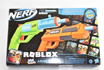 NERF- ROBLOX JAIL BREAK ARMORY BLASTER 2-PACK 2021 NIB | eBay