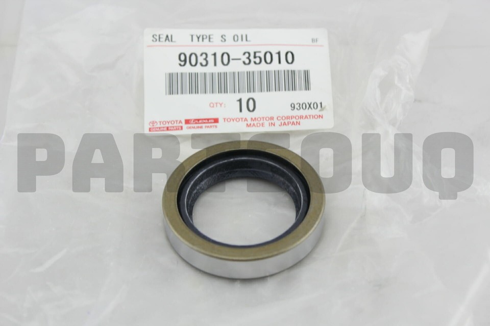 9031035010 Genuine Toyota OIL SEAL, FRONT DRIVE SHAFT, RH/LH 90310 ...