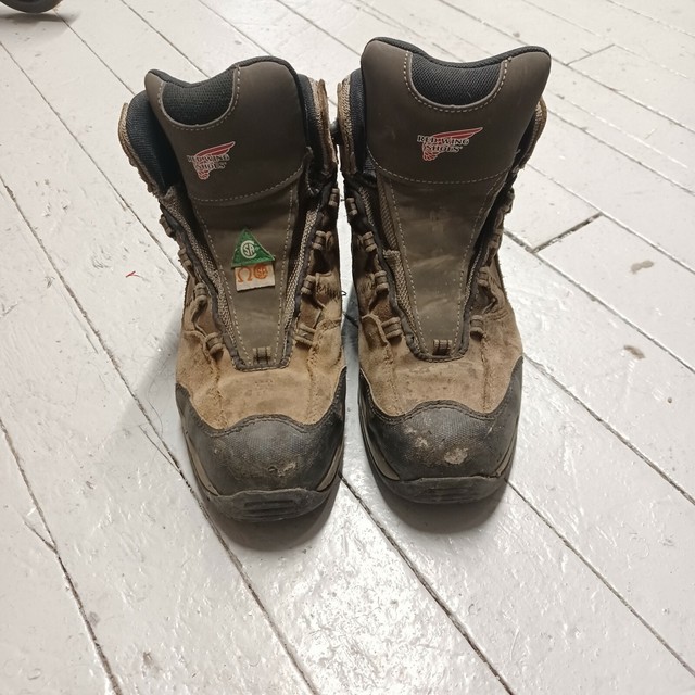 Red Wing Shoes Men's Size 10 D Steel Toe 6" Work BOOTS #3561 EH for ...