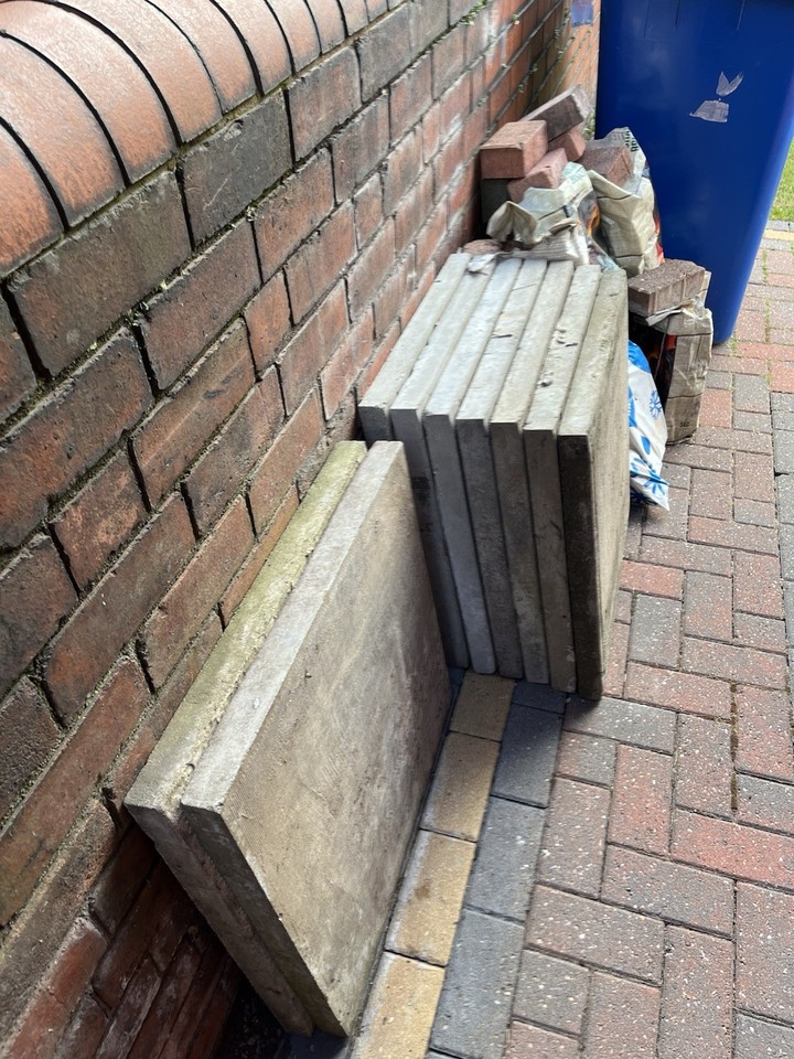 Concrete Paving Slabs 600x600x50 2ft x 2ft x 2-inch | eBay UK