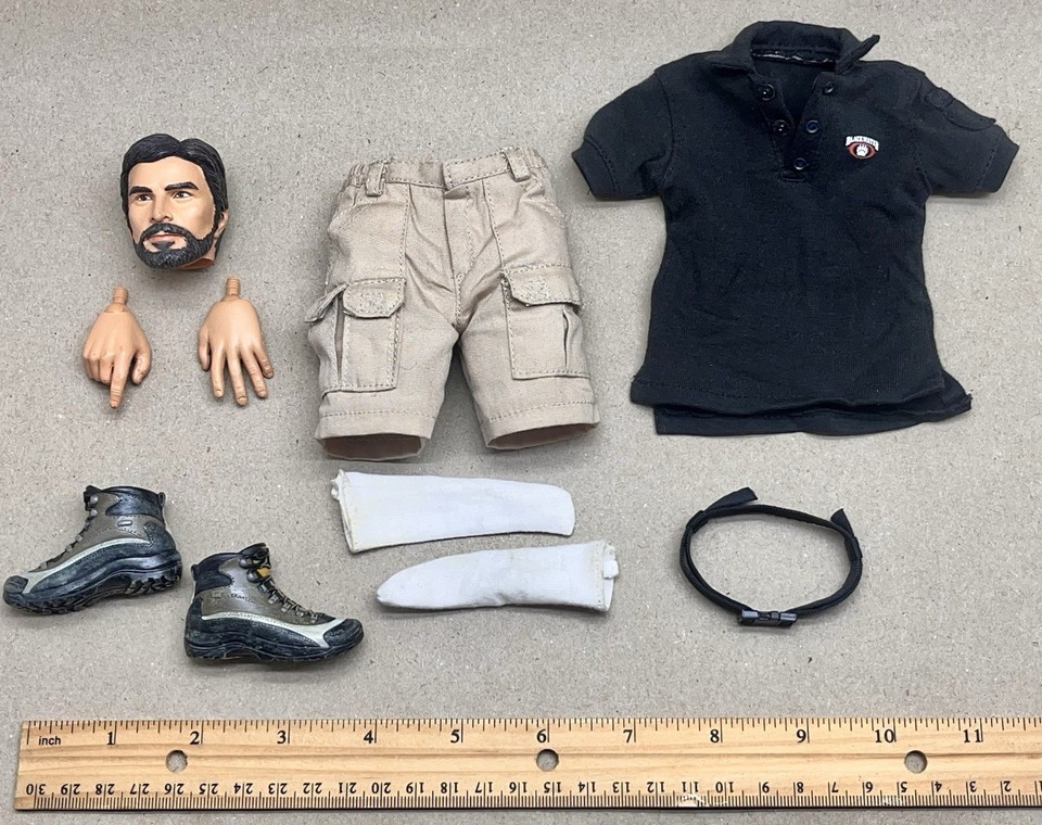 1/6 Hot Toys 12" figure PMC Private Military Contractor Clothing Head ...